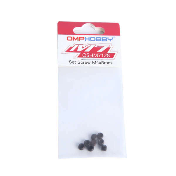 OMP HOBBY M7 Helicopter Parts Set Screw M4x5 OSHM7128 - Ohio Model Products
