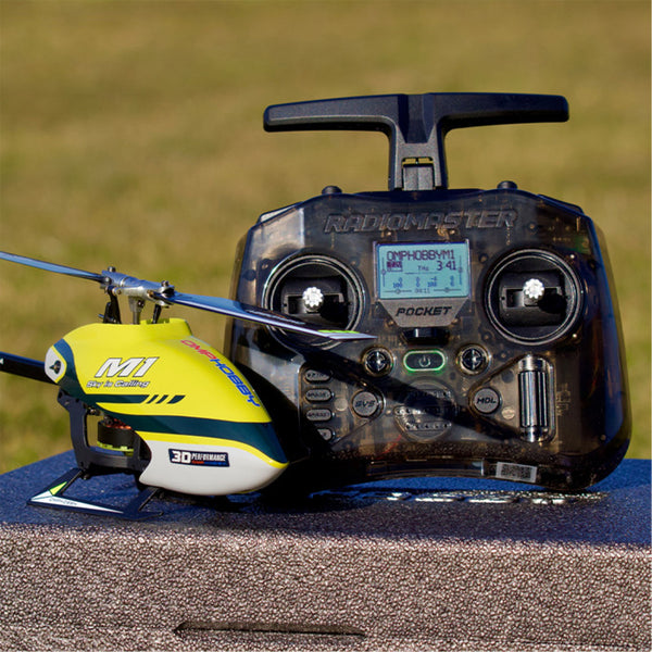OMPHOBBY M1 V1 RC Helicopter RTF with RadioMaster Pocket Radio 2025 ...