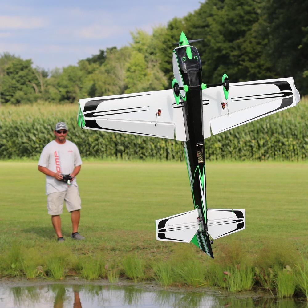 OMP Hobby 60" 70E Edge 540 Kevlar Reinforced Balsa 3D Airplane Receive ...