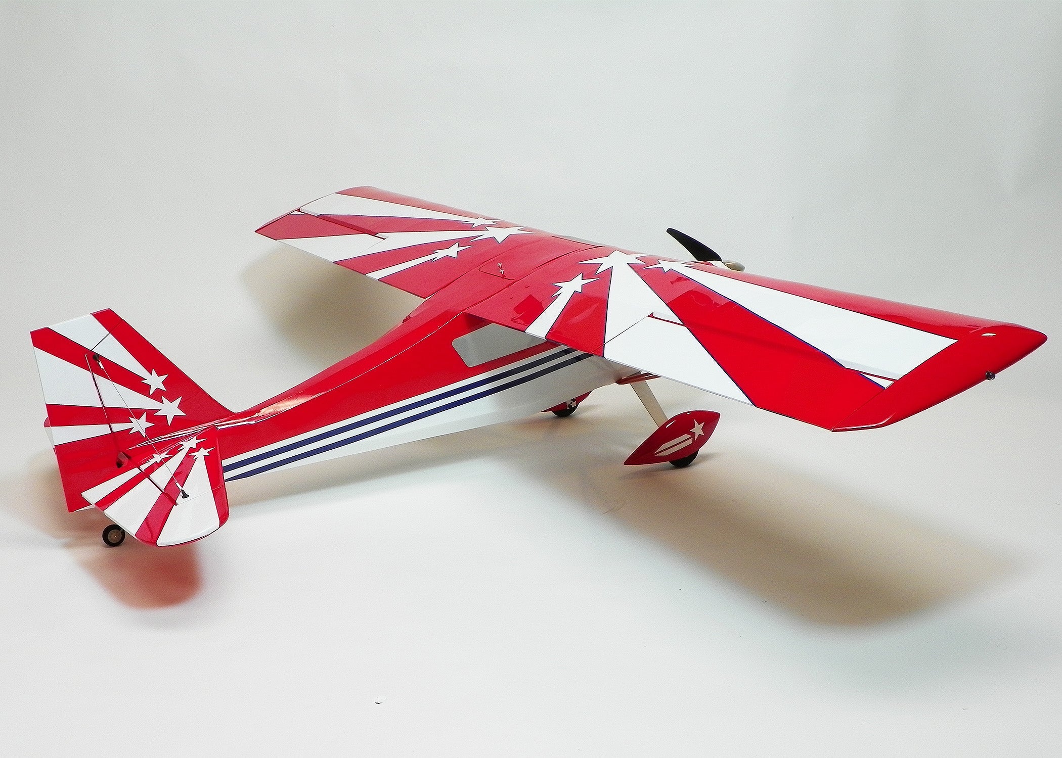 OMPHobby Super Decathlon 55 Inch Balsa Airplane ARF - Ohio Model Products
