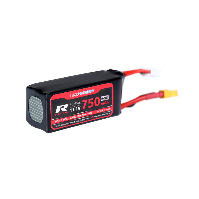 OMP Hobby M2 EVO Battery 11.1V 60C 3S 750mAH - Ohio Model Products